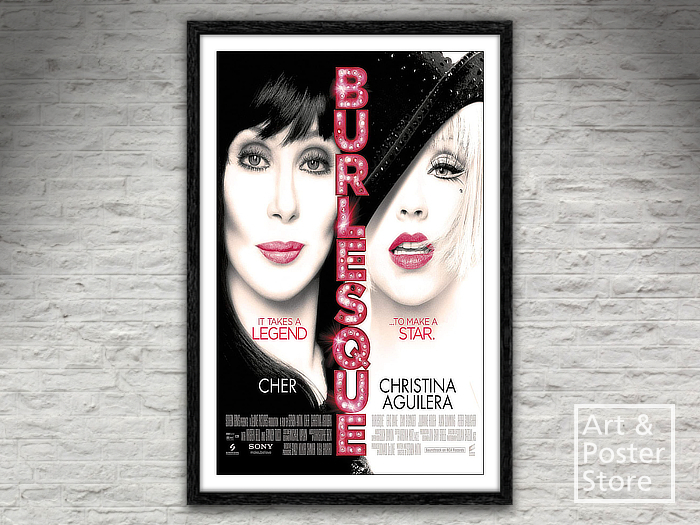 Second Life Marketplace - BURLESQUE | Movie Poster | Plain Mesh Frame ...